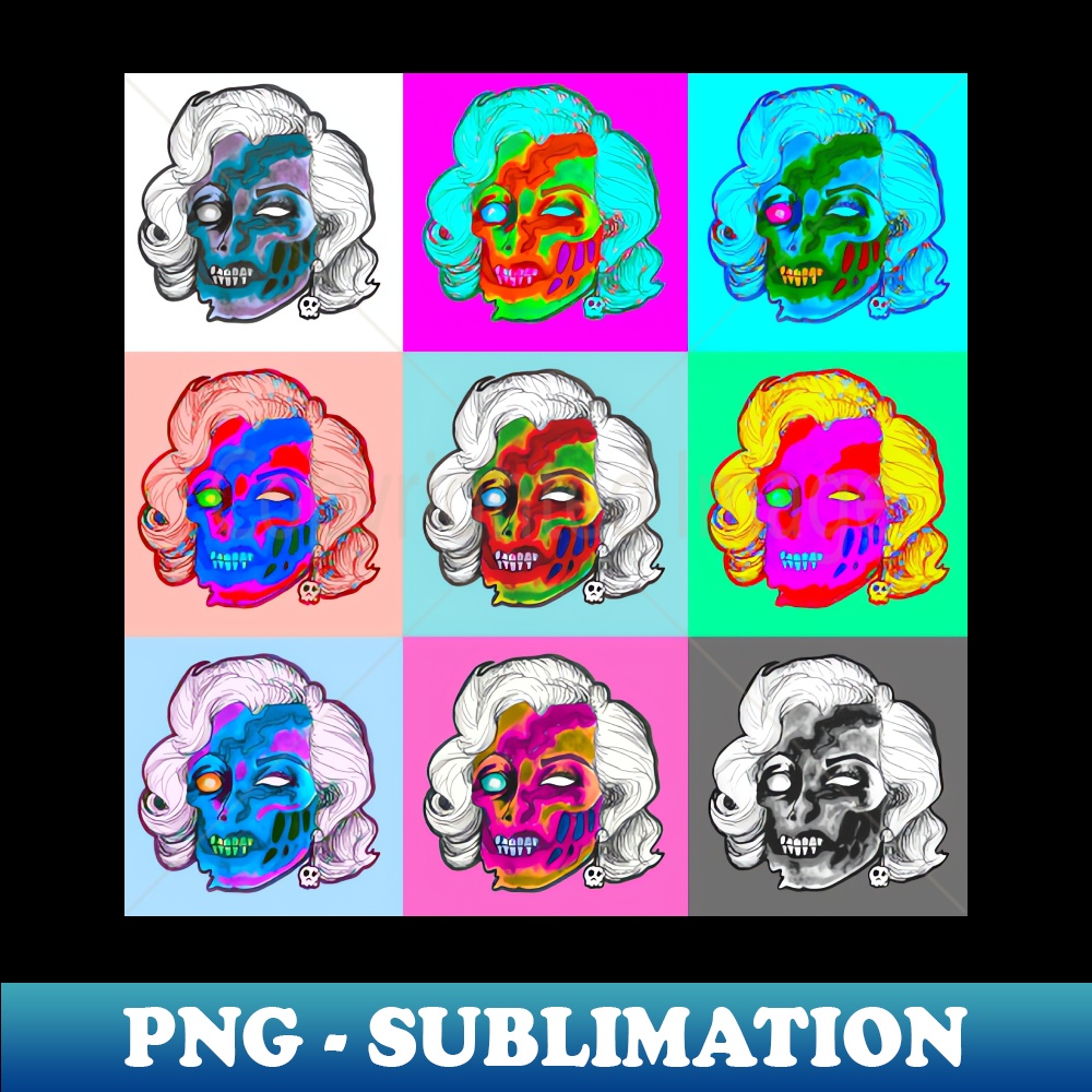 Zombie Pop Art - Special Edition Sublimation PNG File - Vibr | Inspire ...