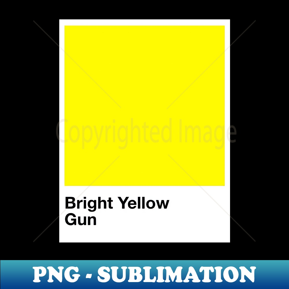 Pantone Bright Yellow Gun - Artistic Sublimation Digital Fil | Inspire ...
