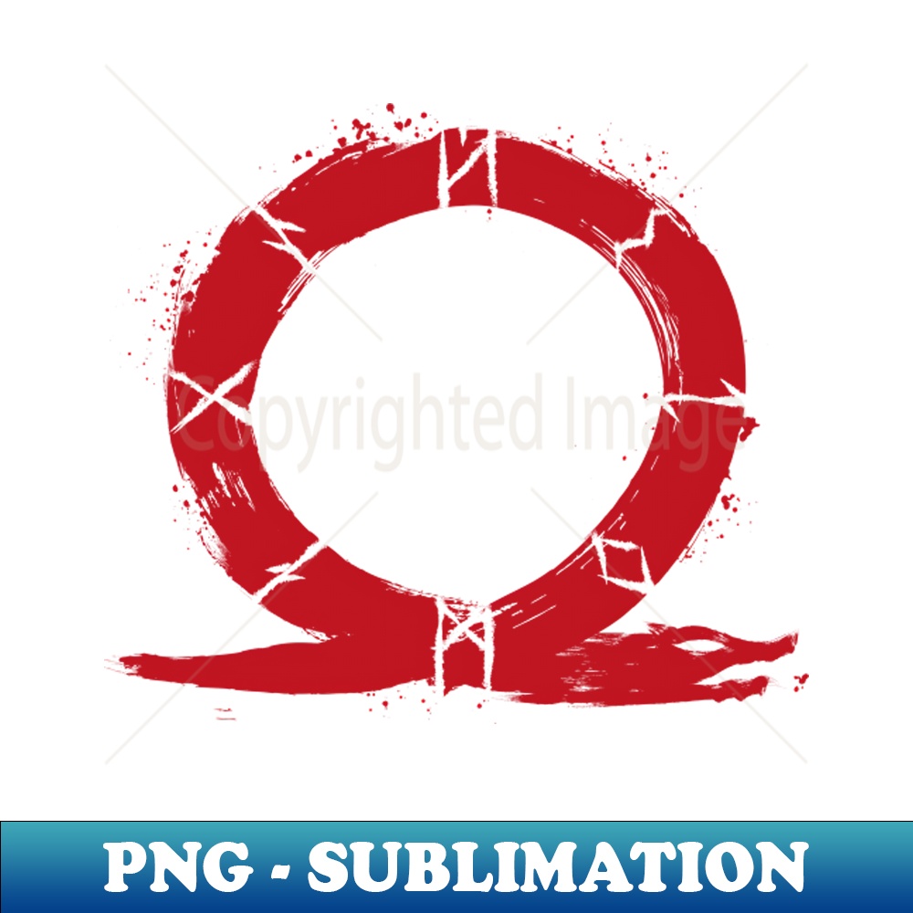 Red Omega Symbol - Special Edition Sublimation PNG File - Pe | Inspire ...