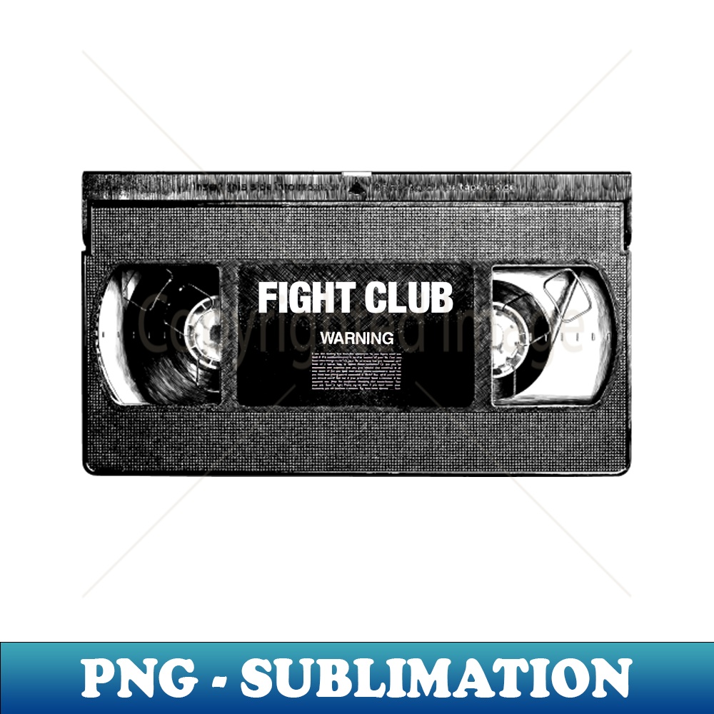 Fight Club VHS Tape - PNG Transparent Digital Download File | Inspire ...