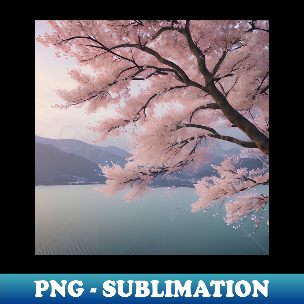 Cherry Blossoms Dancing in the Gentle Breeze - Decorative Su | Inspire ...