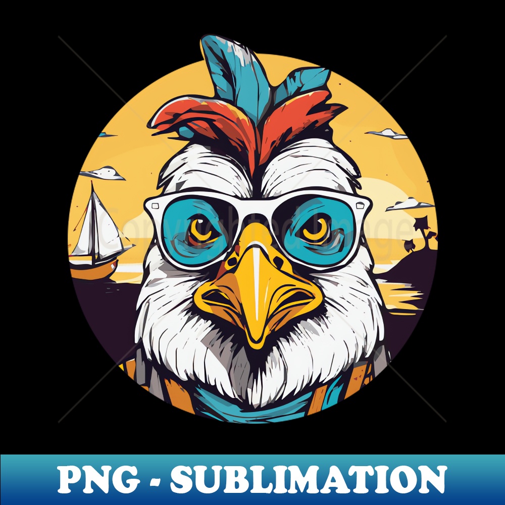 Sly Rooster A Feisty Fowl - PNG Transparent Digital Download | Inspire ...