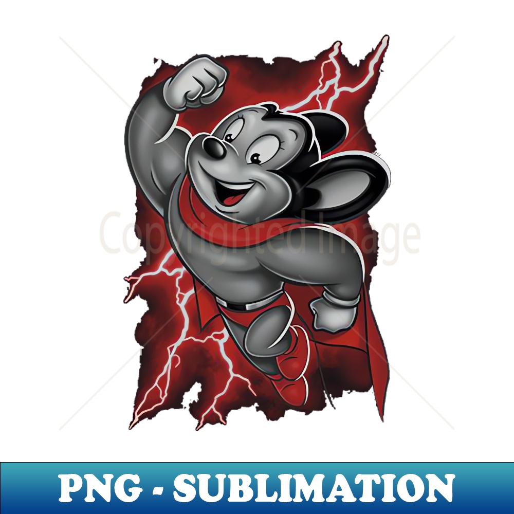 Mighty Mouse - Mighty Storm - Trendy Sublimation Digital Dow | Inspire ...