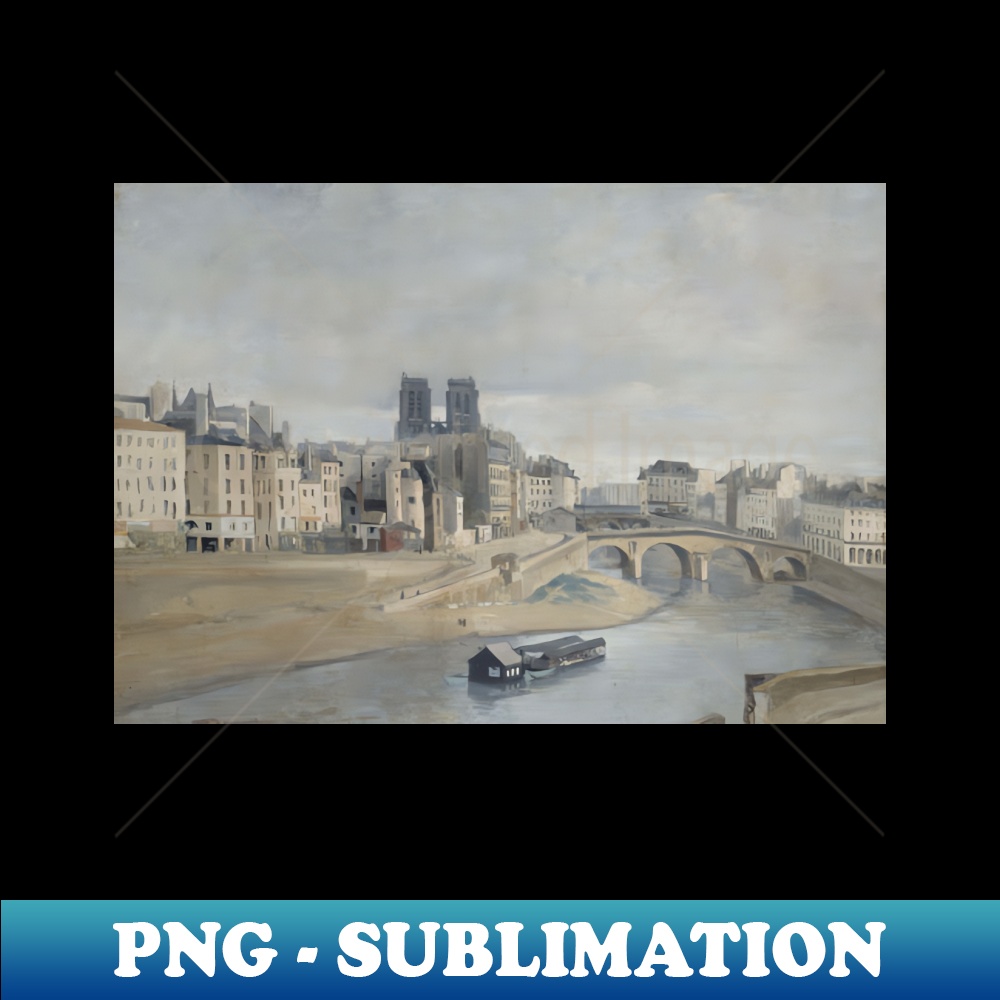 The Quai des Orfevres and the Pont Saint Michel by Jean-Bapt | Inspire ...