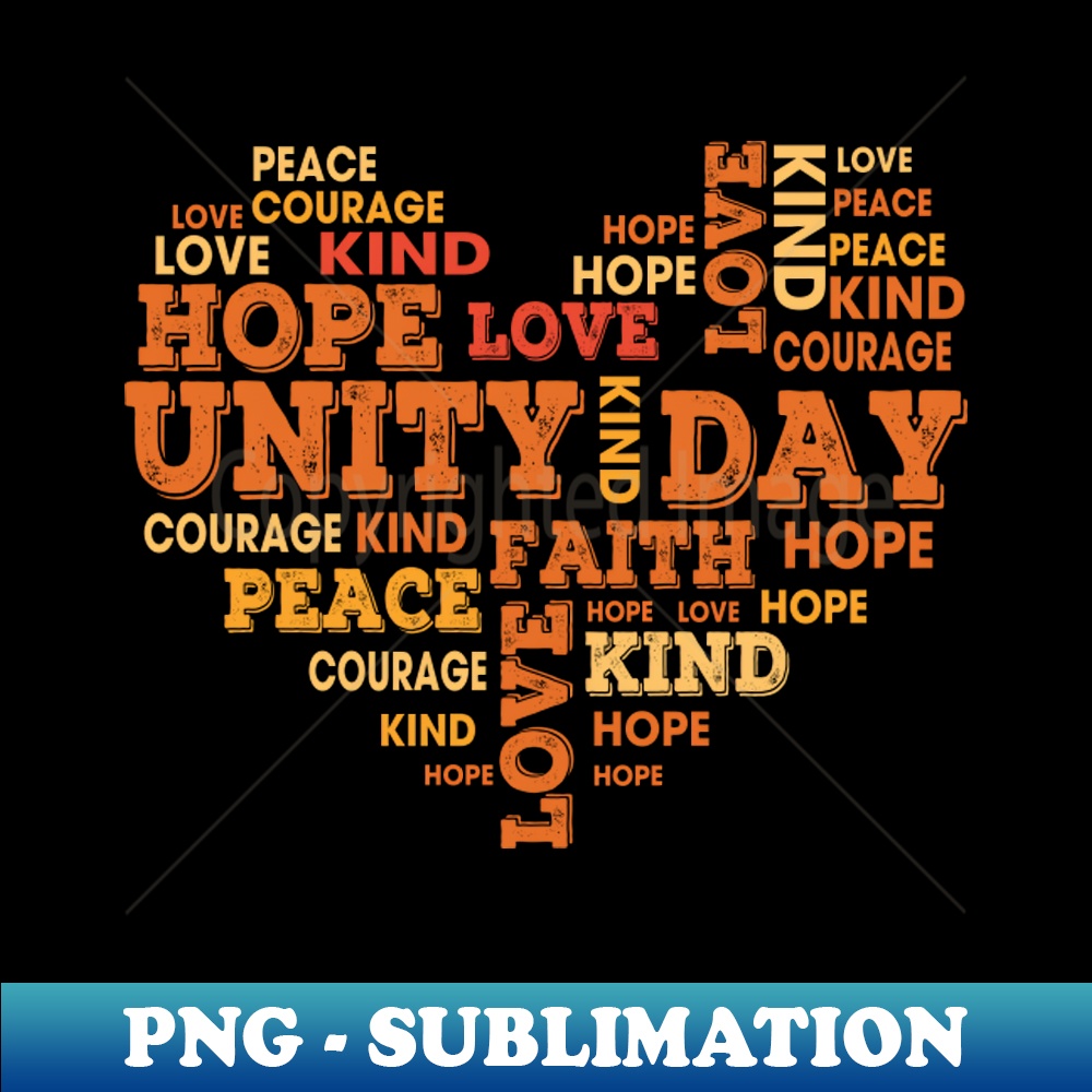 Word Cloud Heart Kindness Awareness Unity Day - Unique Subli | Inspire ...