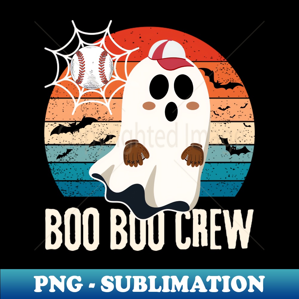Boo Boo Crew Baseball Mom Sport Fan Team Funny Halloween Gho | Inspire ...