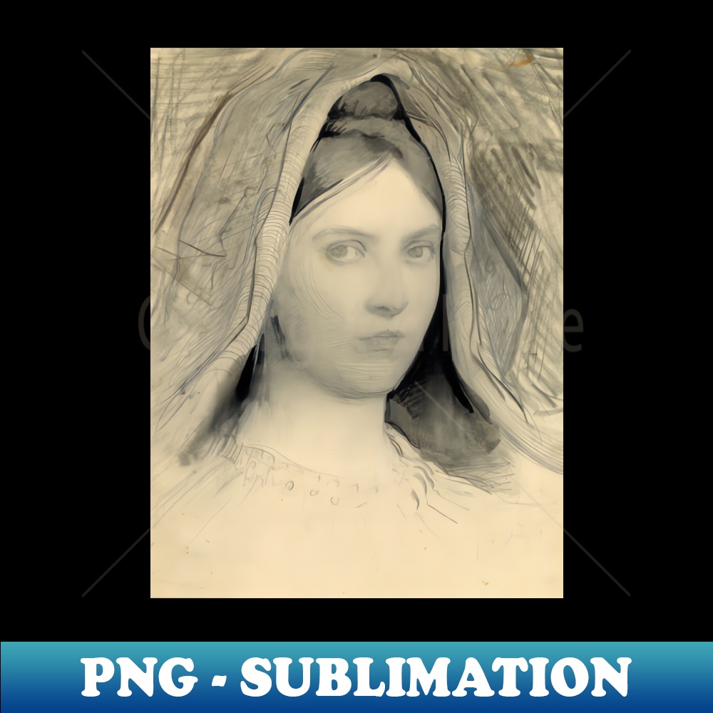 Head of Mary B Thayer by Abbott Handerson Thayer - Exclusive | Inspire ...