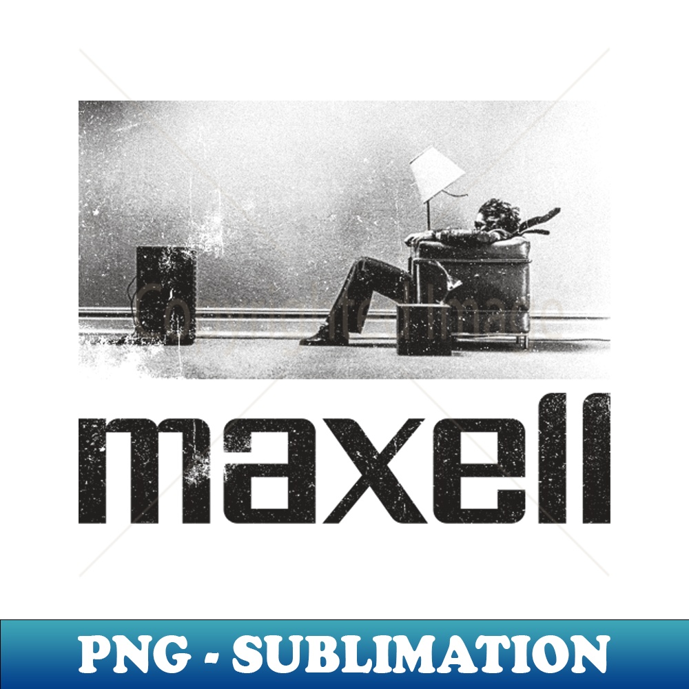 Maxell - Blown Away - Creative Sublimation PNG Download - Un | Inspire ...