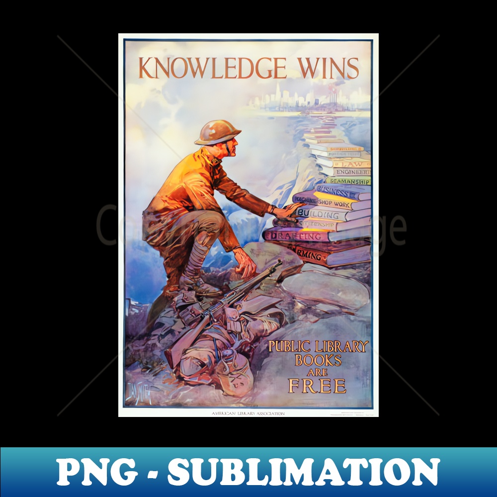 Restored and Updated Knowledge Wins Poster Print - Signature | Inspire ...