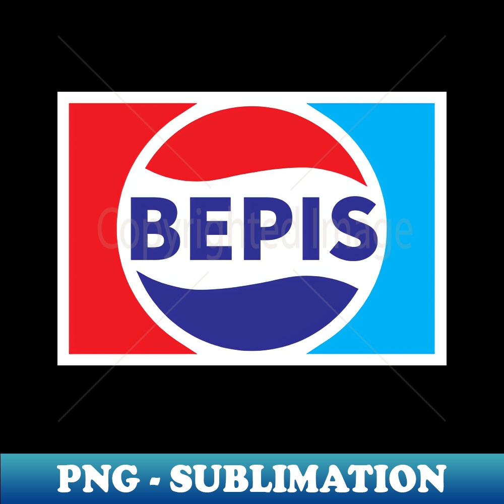 Bepis - Classic Logo Meme - Unique Sublimation PNG Download | Inspire ...