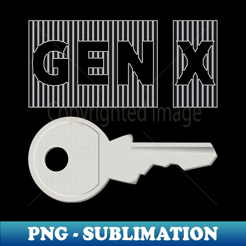 Gen X - Decorative Sublimation PNG File - Unlock Vibrant Sub | Inspire ...