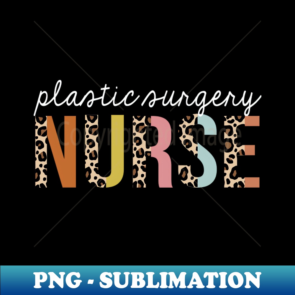 Plastic-Surgery Nurse Colorful Leopard Print Funny - Aesthet | Inspire ...