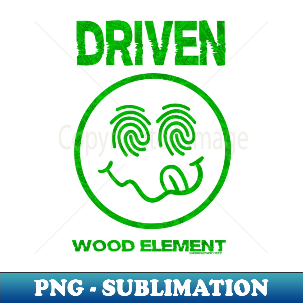 The Driven Wood Element - Artistic Sublimation Digital File | Inspire ...