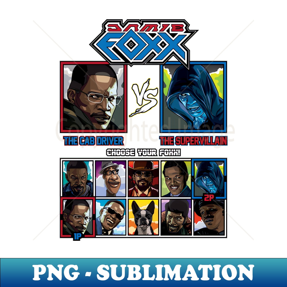 Jamie Foxx - Premium Sublimation Digital Download - Revoluti | Inspire ...