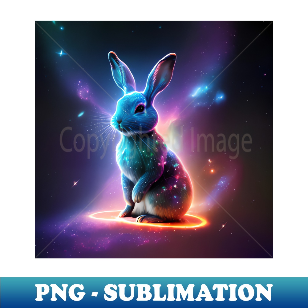 Cosmic Rabbit - PNG Transparent Digital Download File for Su | Inspire ...