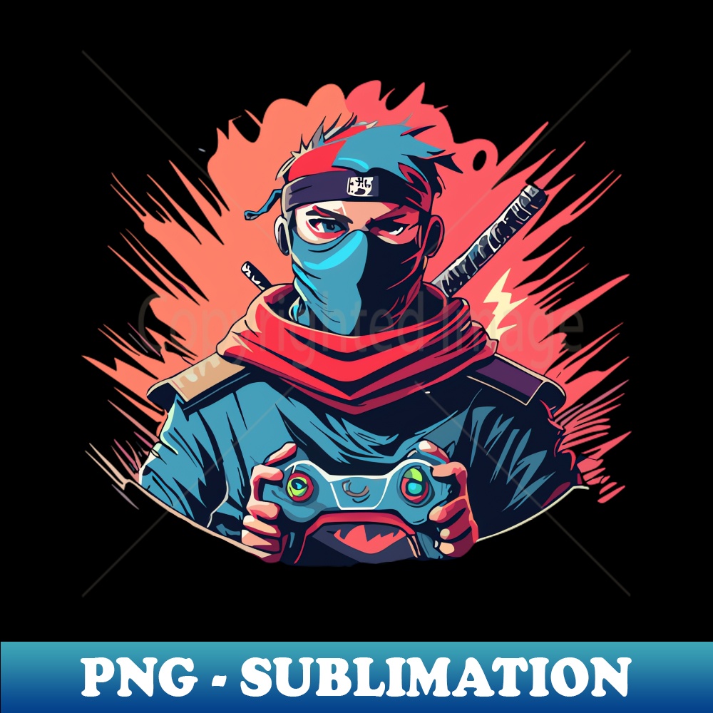 Ninja by Day Gamer by Night - Signature Sublimation PNG File | Inspire ...