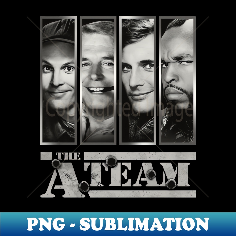 The A-Team - Artistic Sublimation Digital File - Create with | Inspire ...