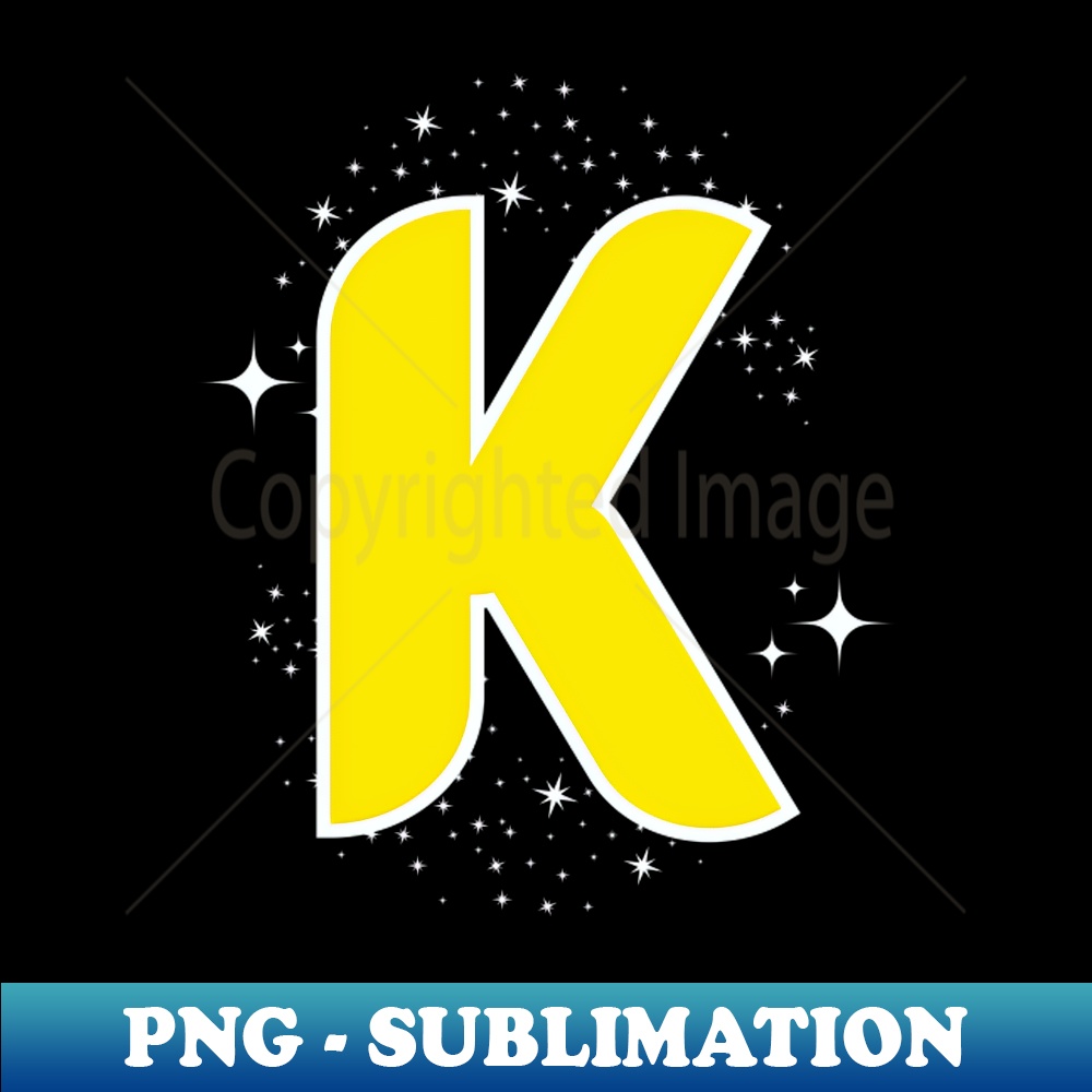 Letter K - PNG Transparent Sublimation File - Add a Festive | Inspire ...