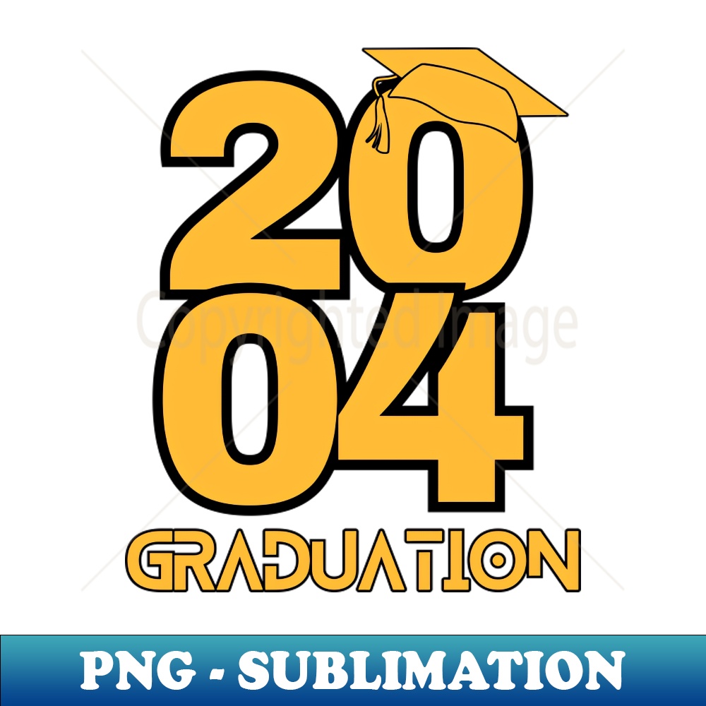 2004 Graduation - PNG Transparent Digital Download File for - Inspire ...