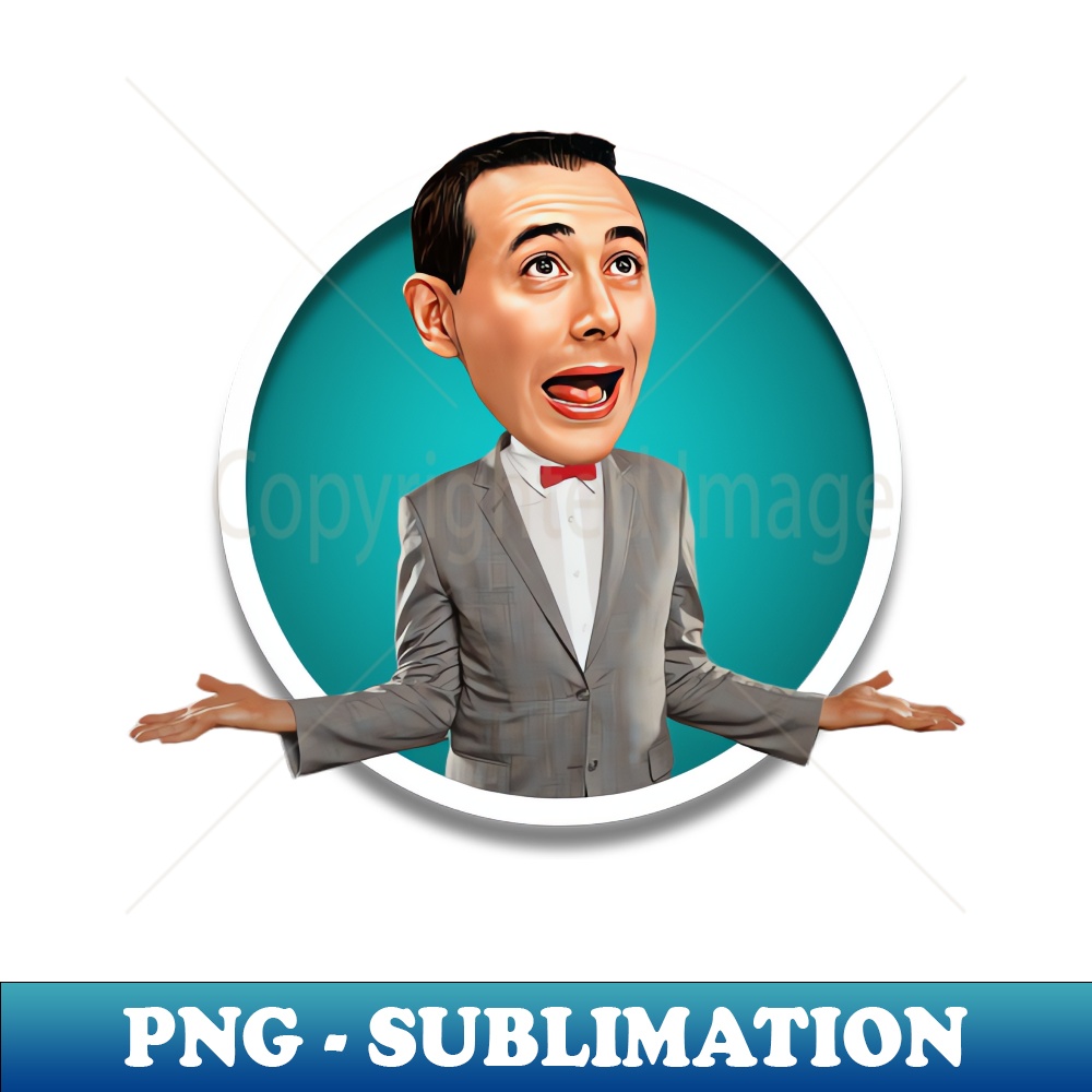 Pee Wee Herman - Exclusive PNG Sublimation Download - Unleas | Inspire ...