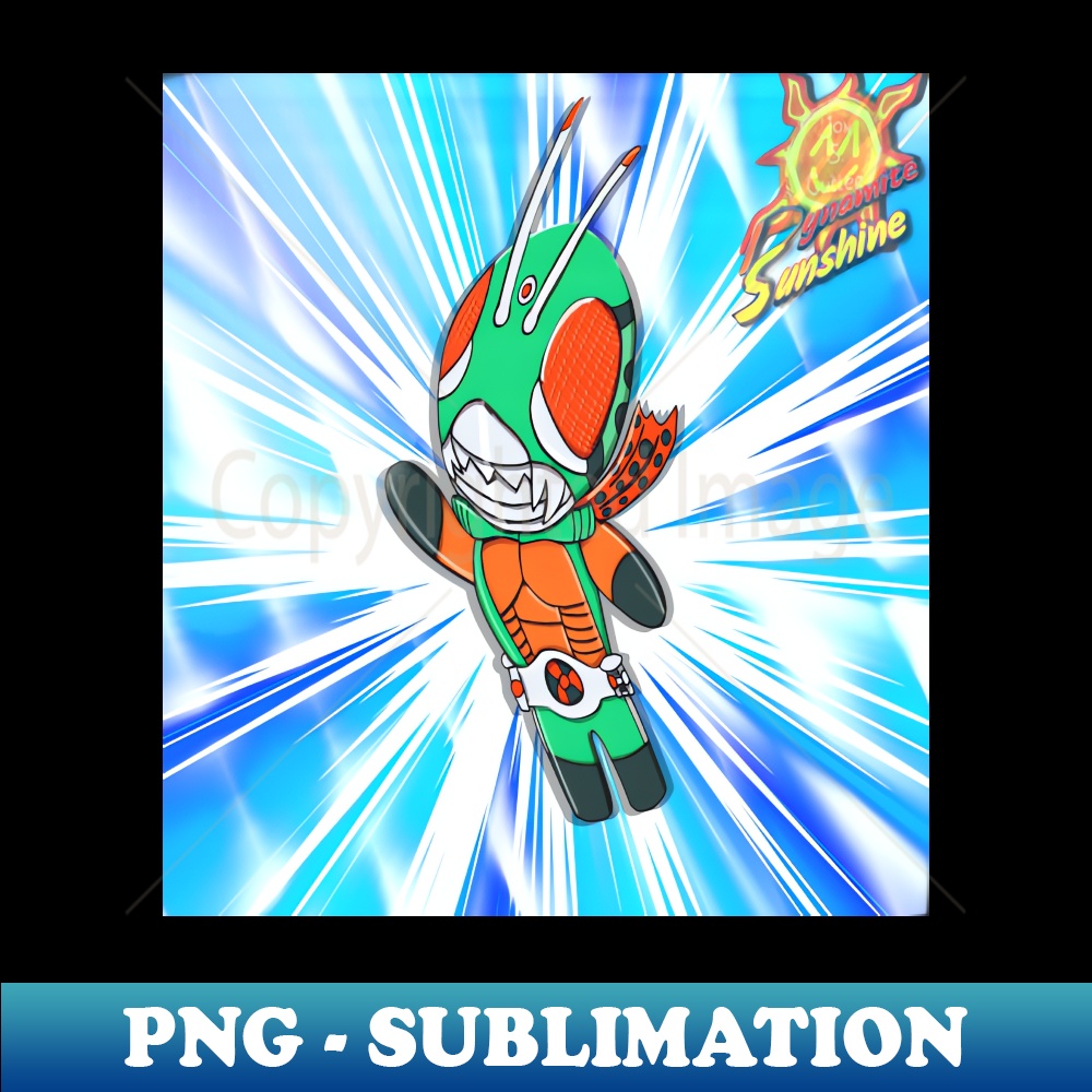 Skyrider Kamen Rider Chibi - Unique Sublimation PNG Download | Inspire ...