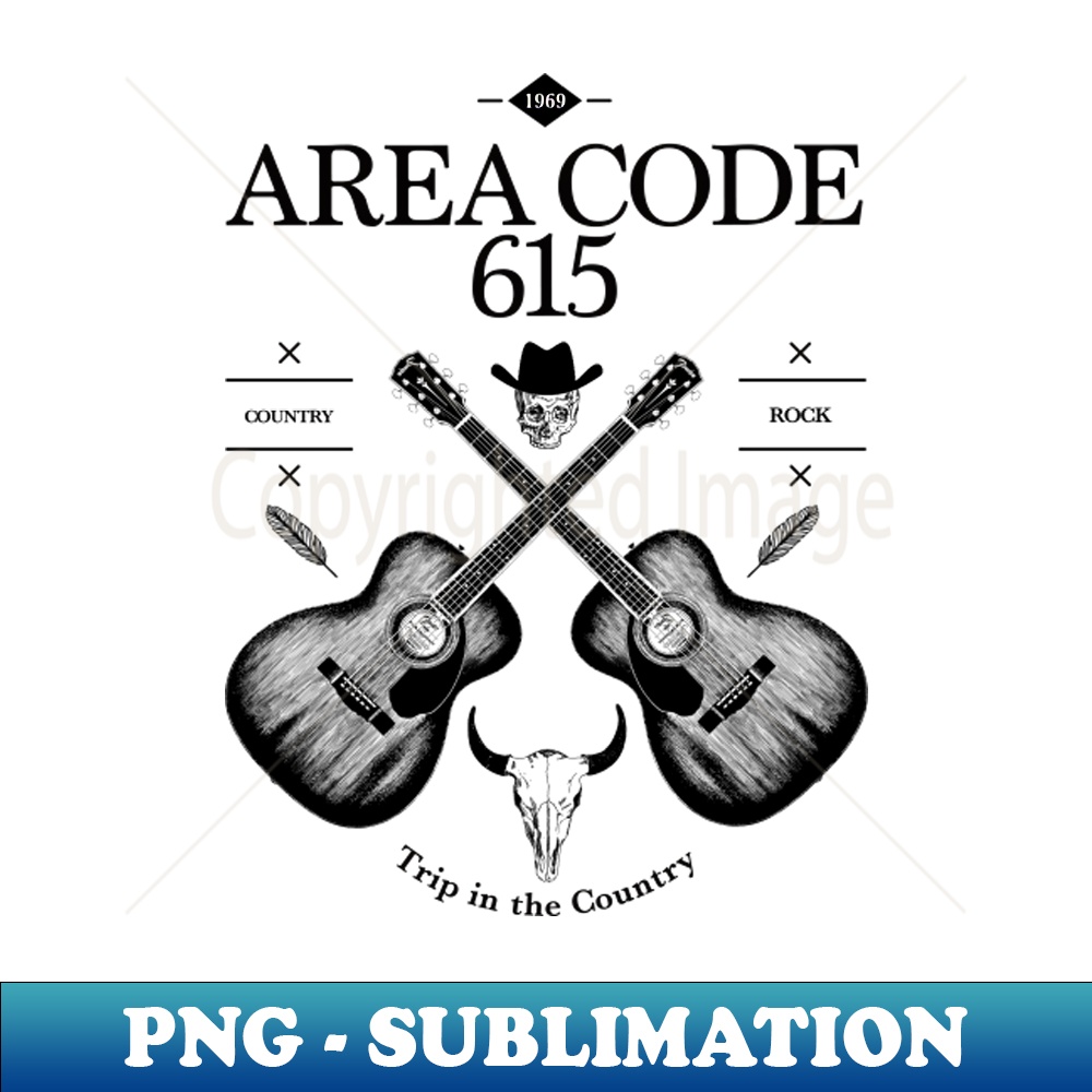 Area Code 615 Acoustic Guitar Logo - High-Resolution PNG Sub | Inspire ...