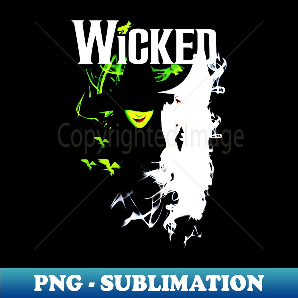 Wicked - PNG Transparent Digital Download File for Sublimati | Inspire ...