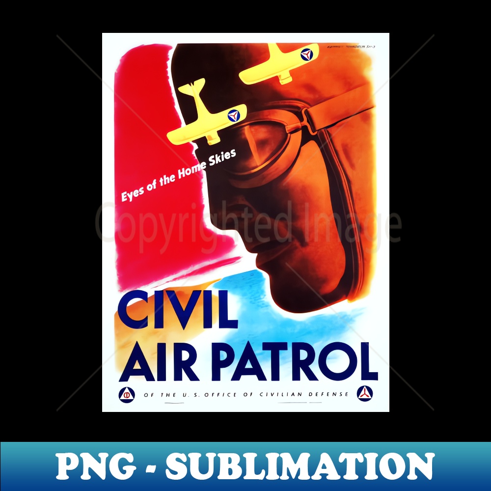 Vintage Restored Civil Air Patrol Recruitment Print - OWI - | Inspire ...