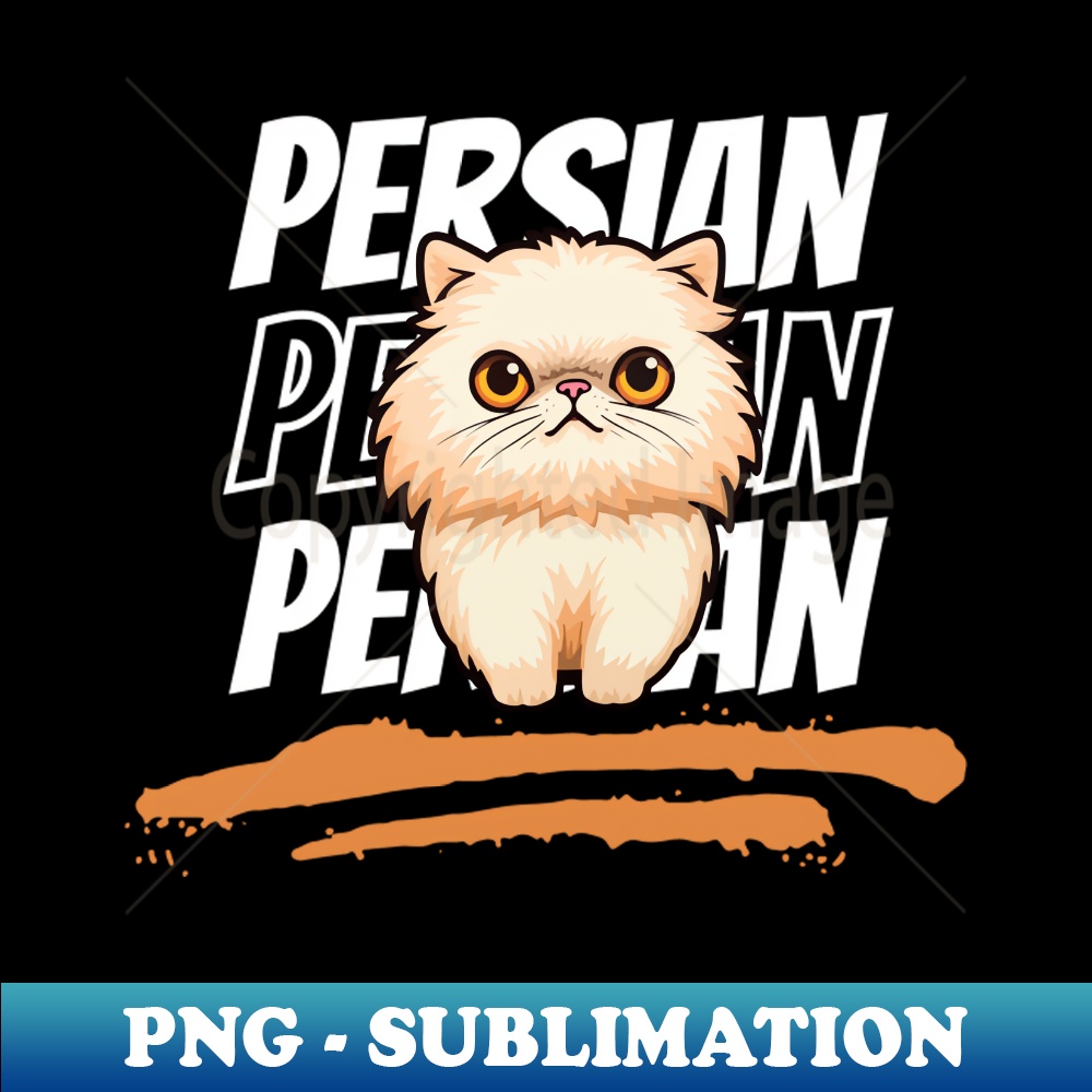 Cool persian cat - PNG Transparent Sublimation File - Perfec - Inspire ...