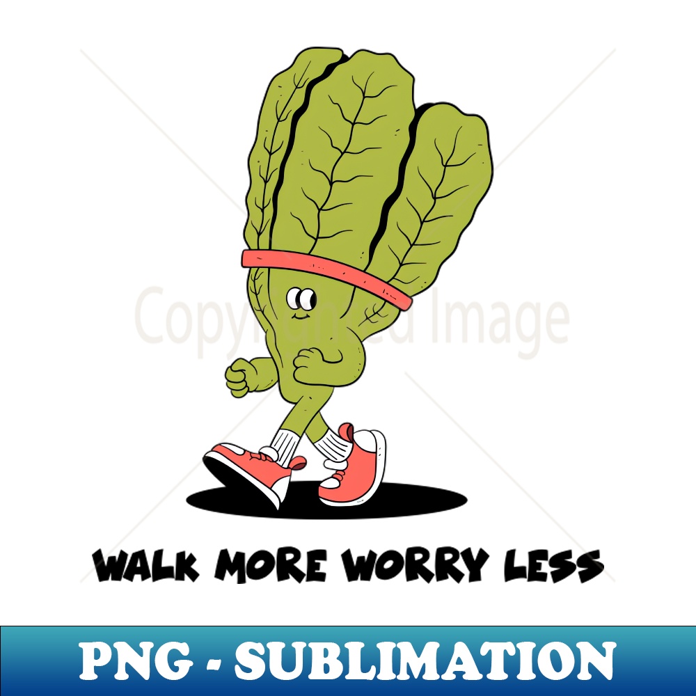 Walk More Worry Less - Vintage Sublimation PNG Download - Fa | Inspire ...