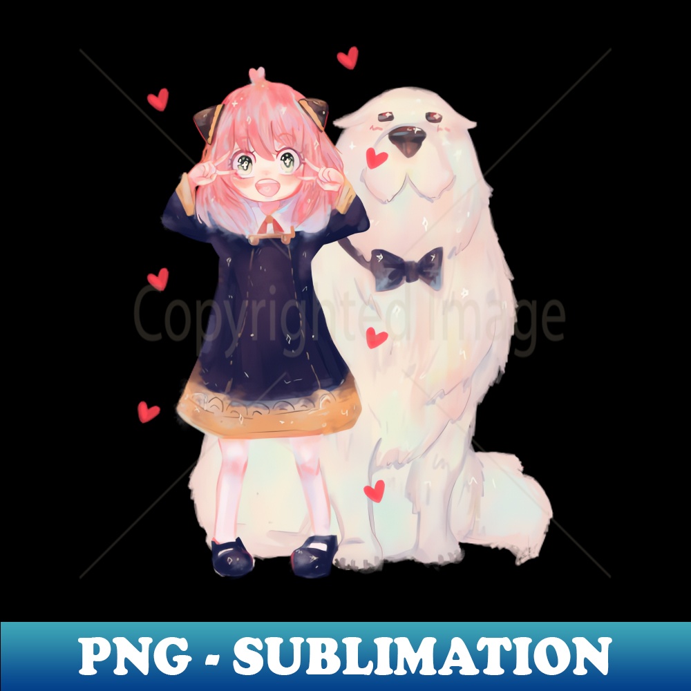 Anya - Sublimation-Ready PNG File - Enhance Your Apparel wit | Inspire ...