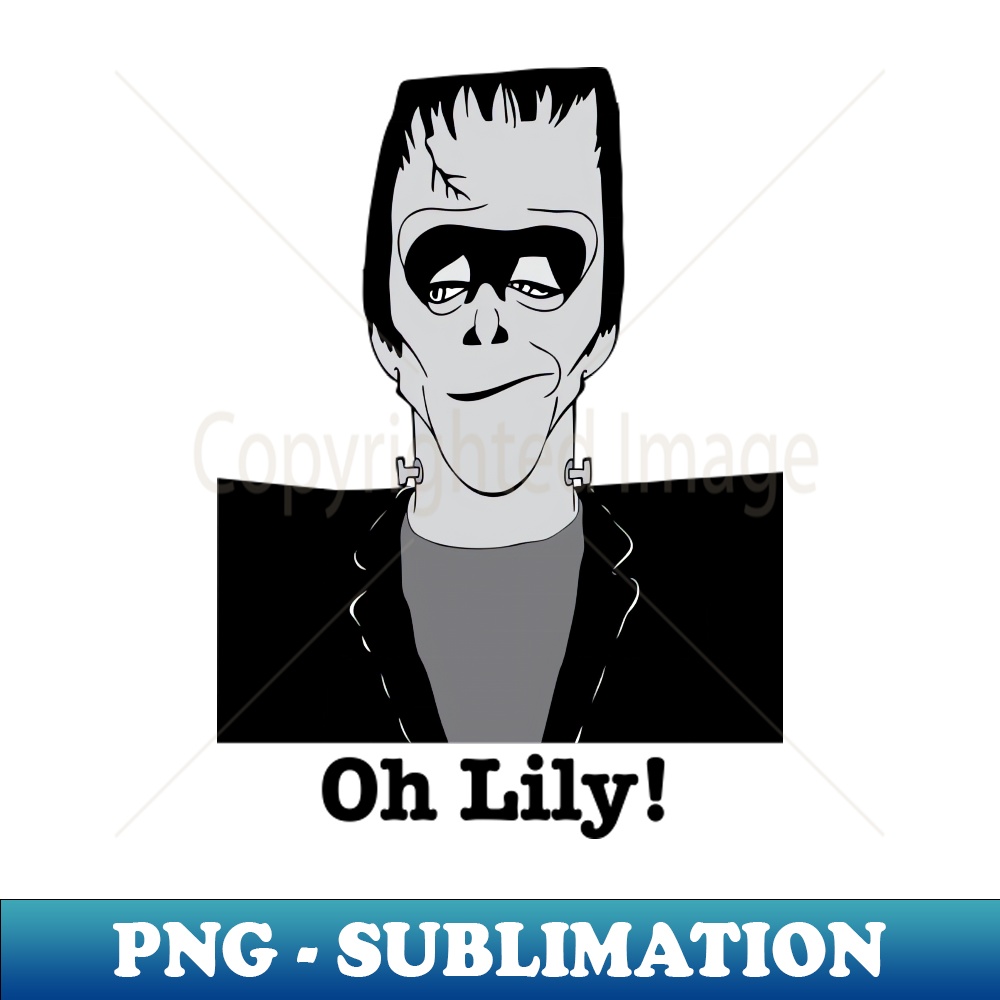 THE MUNSTERS - HERMAN MUNSTER FAN ART - PNG Sublimation Digi | Inspire Uplift