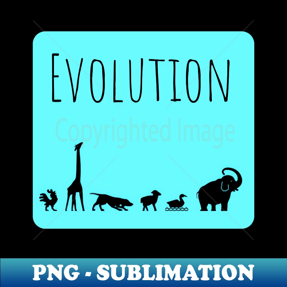 evolution - PNG Transparent Digital Download File for Sublim - Inspire ...