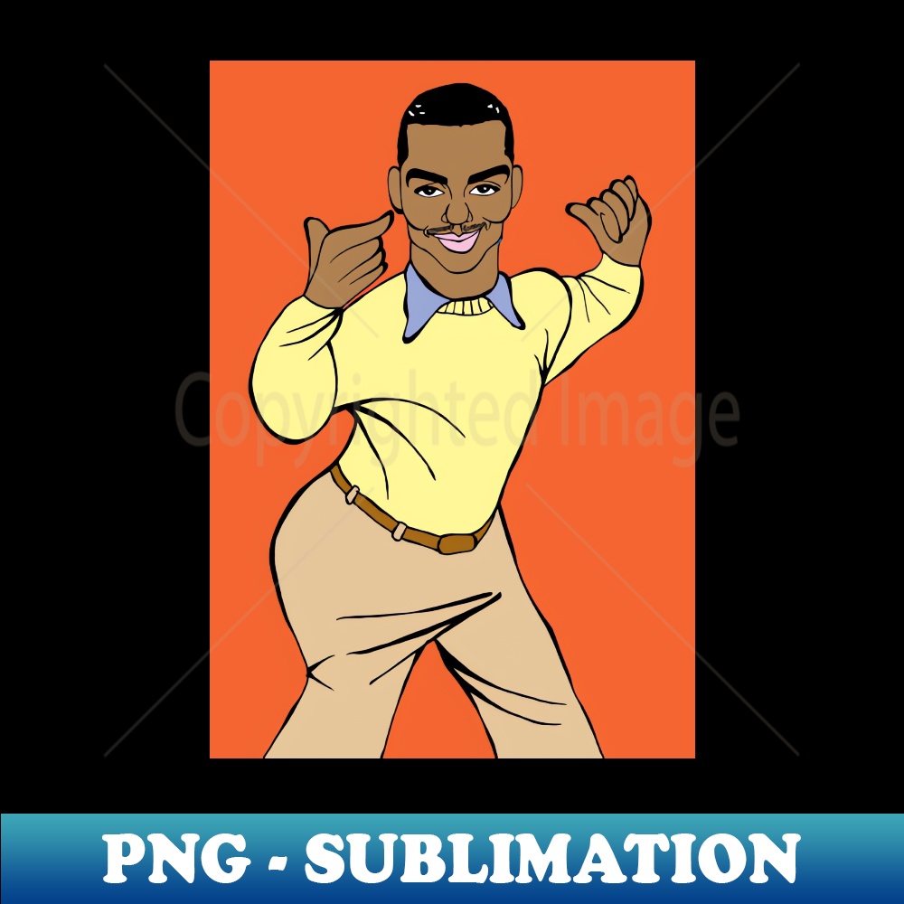 CLASSIC 90S SITCOM CHARACTER BEL AIR - PNG Transparent Subli - Inspire ...