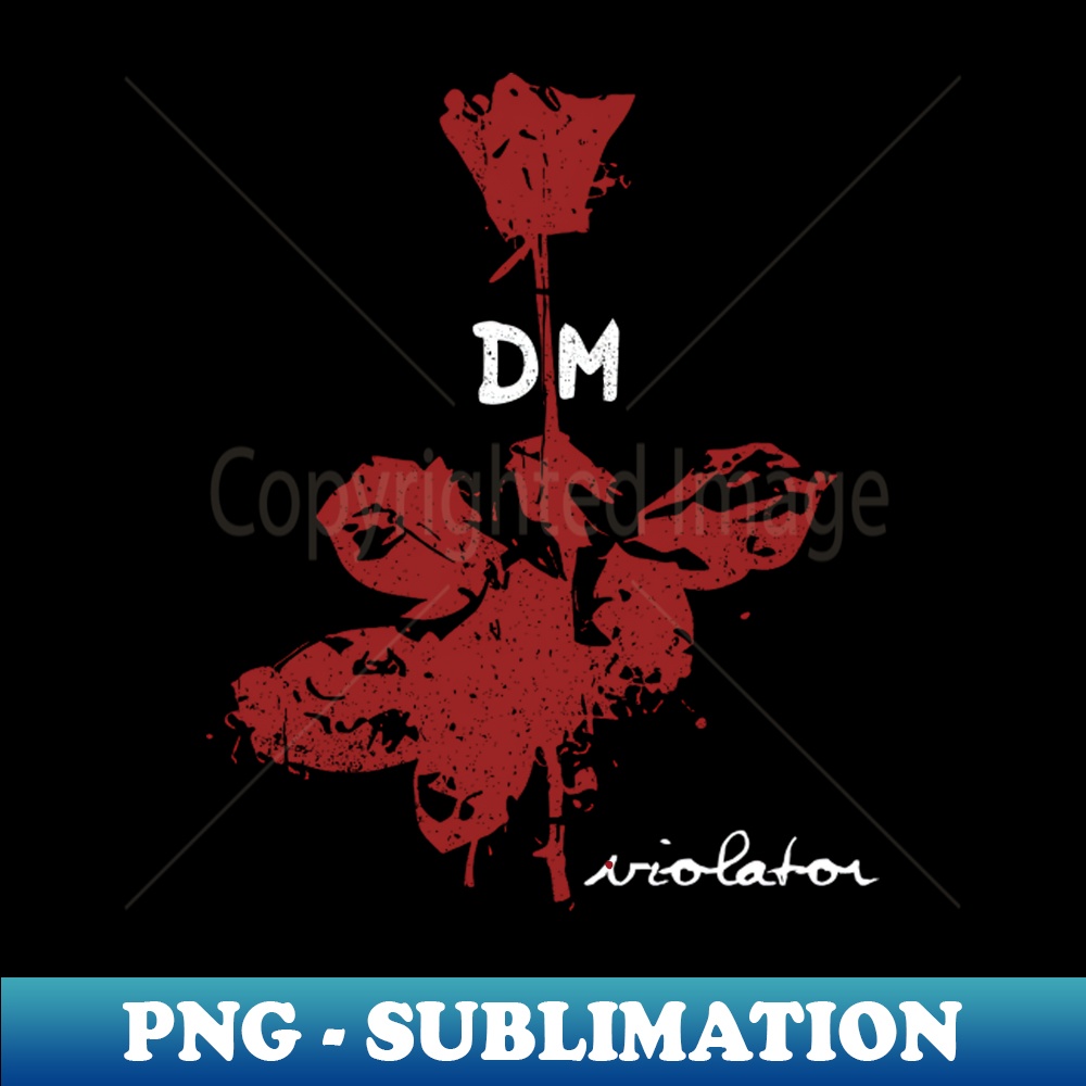 Violator - Depeche Mode - PNG Transparent Sublimation Design - Inspire ...