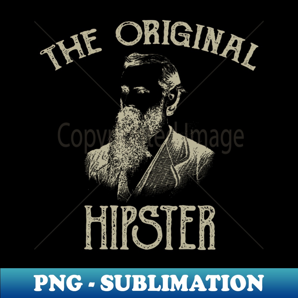 The Original Hipster - Instant PNG Sublimation Download - Pe | Inspire ...