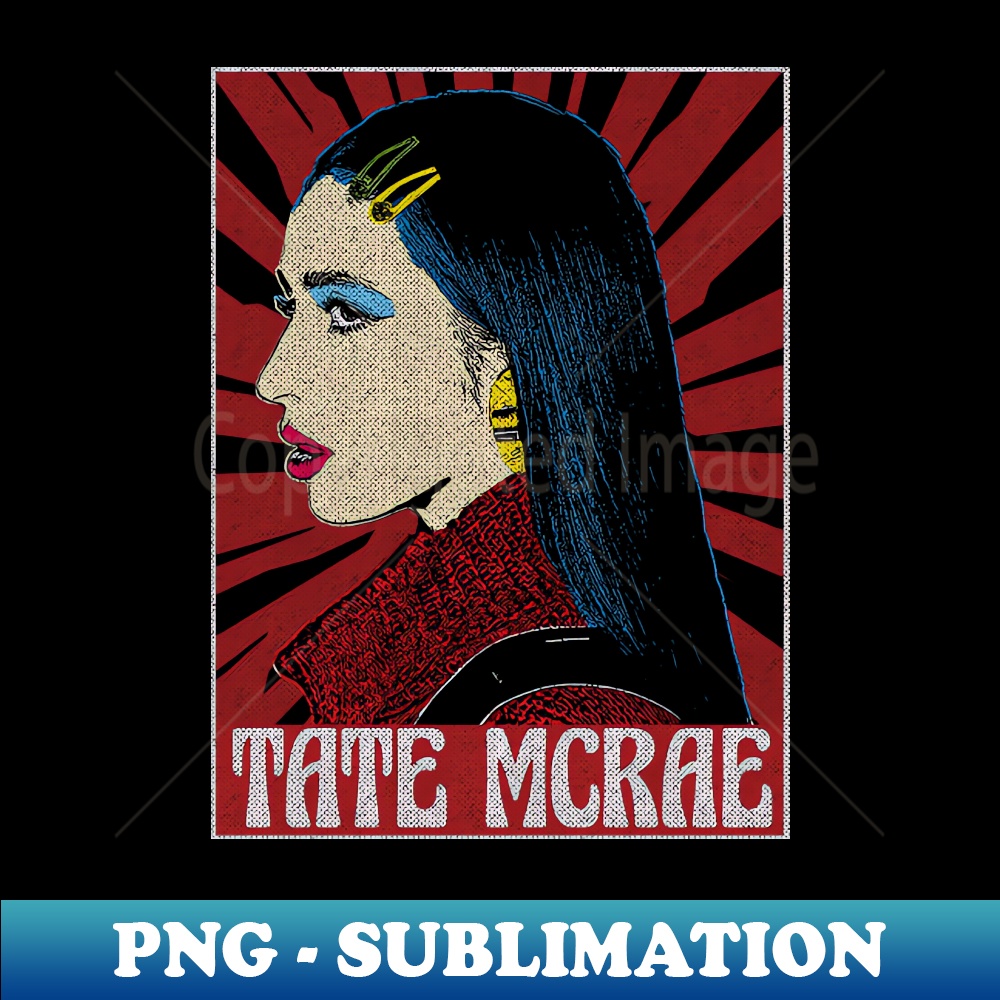 Tate McRae Pop ART - High-Resolution PNG Sublimation File - | Inspire ...