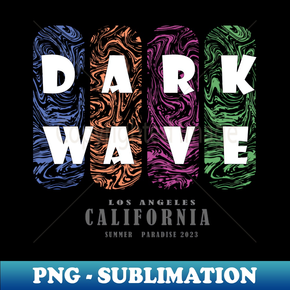Dark Wave - Vintage Sublimation PNG Download - Spice Up Your - Inspire ...