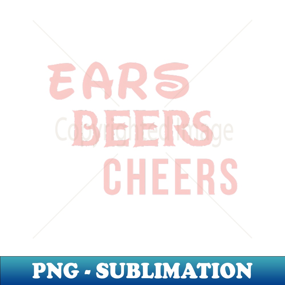 Ears Beers Cheers Millennial Pink - Signature Sublimation PN | Inspire ...