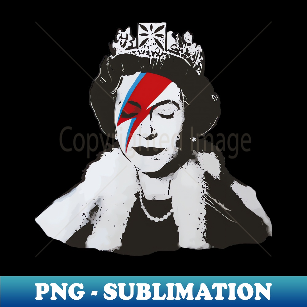 Queen Jubilee Queen 1Qeen art - PNG Transparent Sublimation - Inspire ...