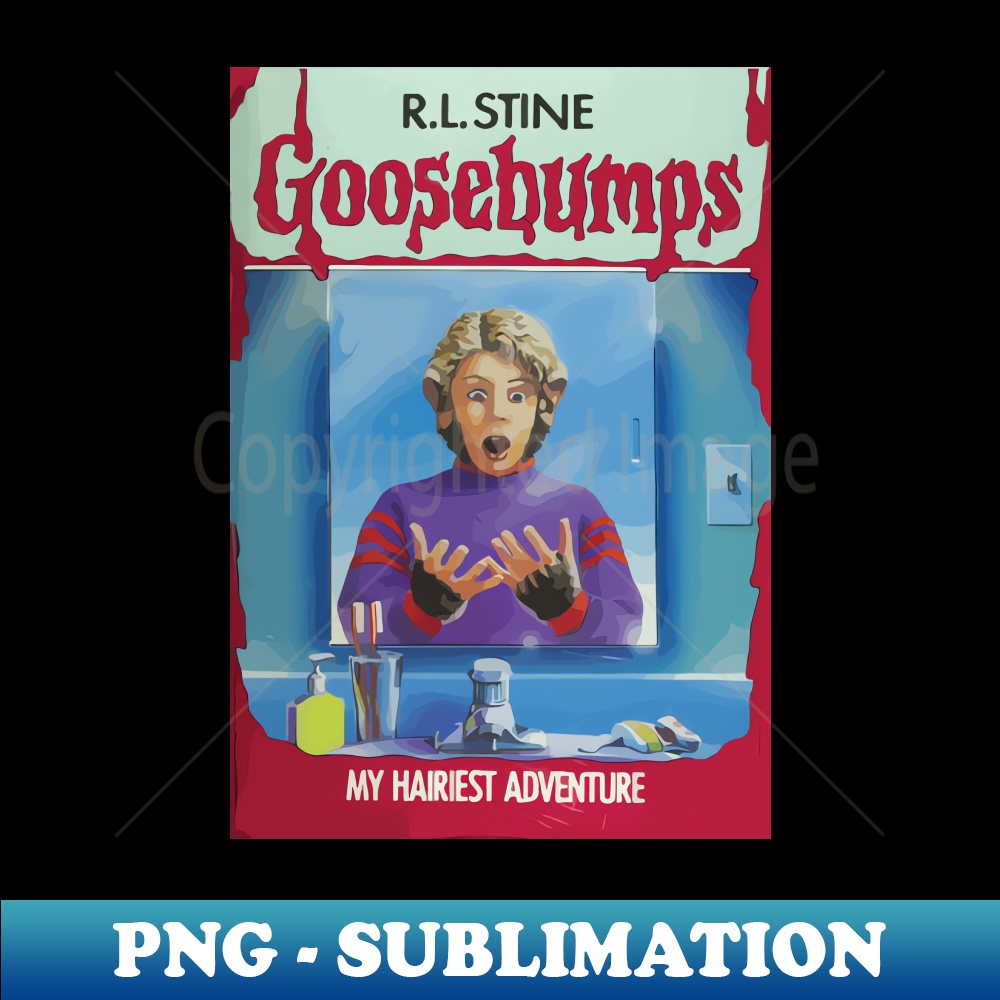 Goosebumps book - Unique Sublimation PNG Download - Perfect - Inspire ...