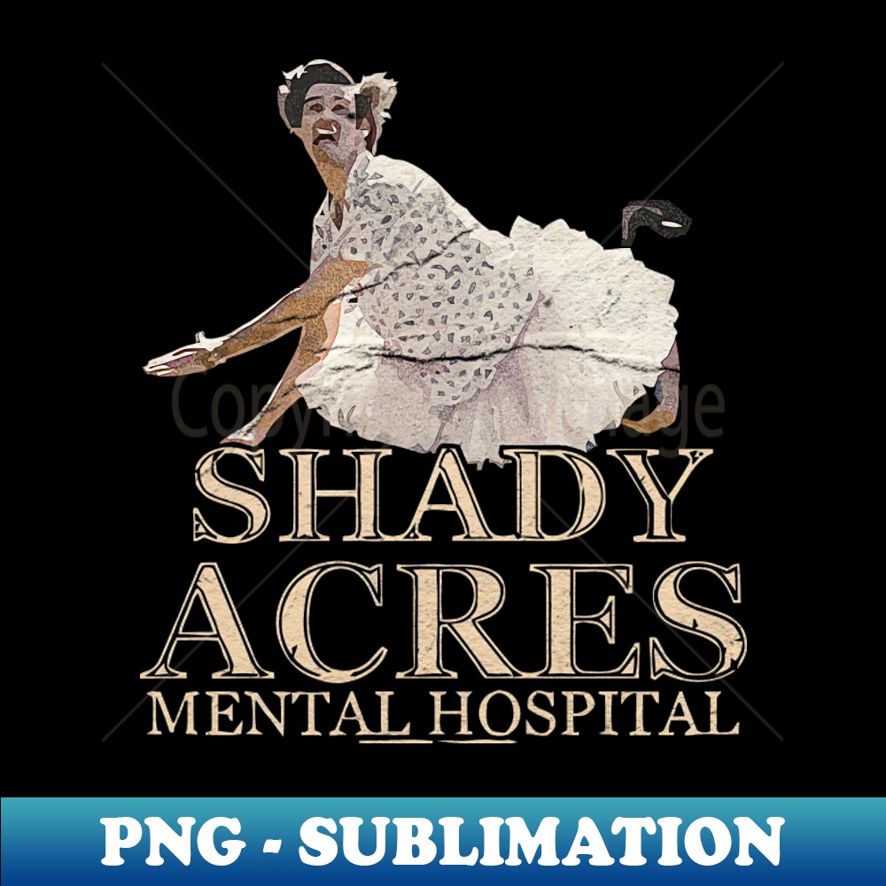 shady acres retro - PNG Transparent Sublimation Design - Enh | Inspire ...