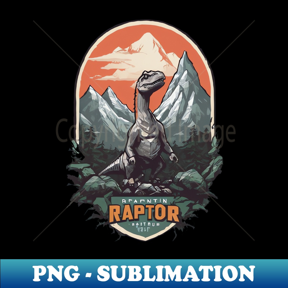 Raptor - PNG Transparent Digital Download File for Sublimati - Inspire ...