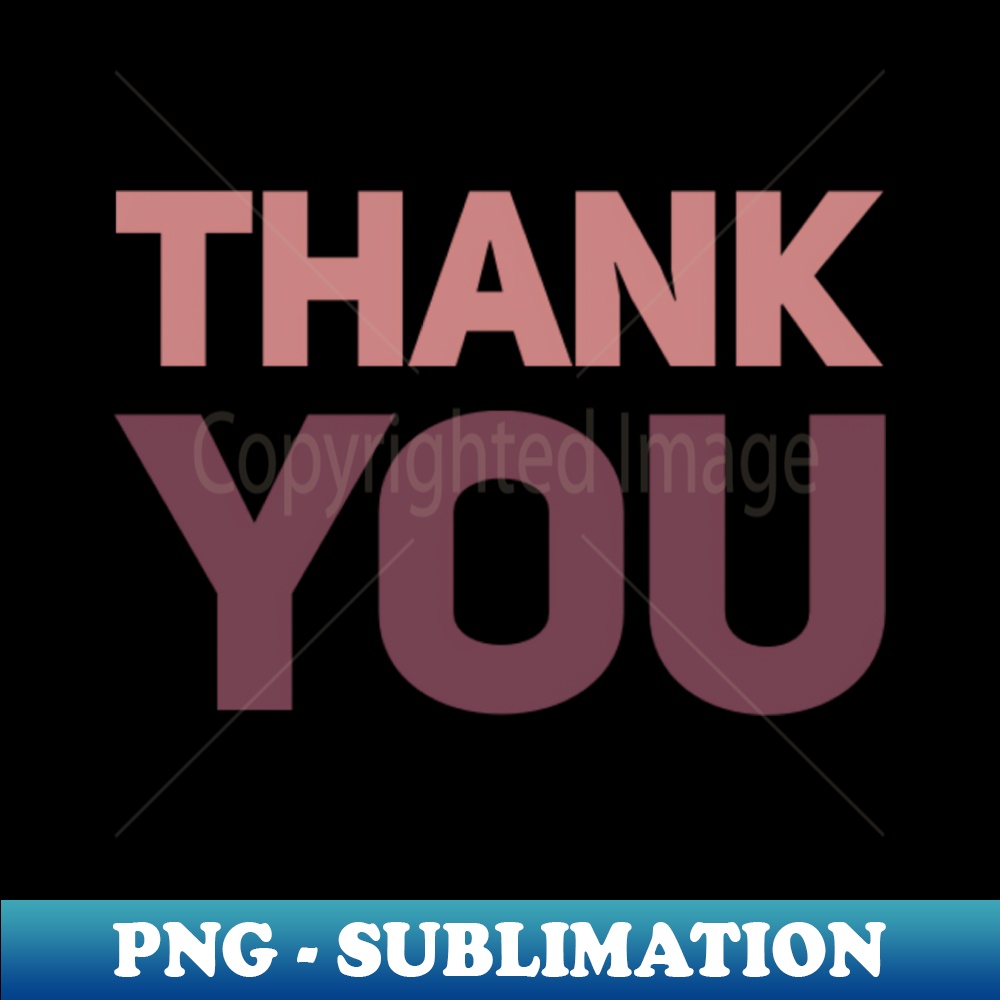 Thank You - Professional Sublimation Digital Download - Perf | Inspire ...