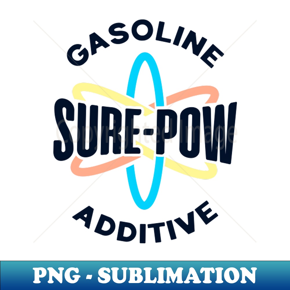 Sure-Pow Gasoline Additive Logo Only - White - Digital Subli | Inspire ...