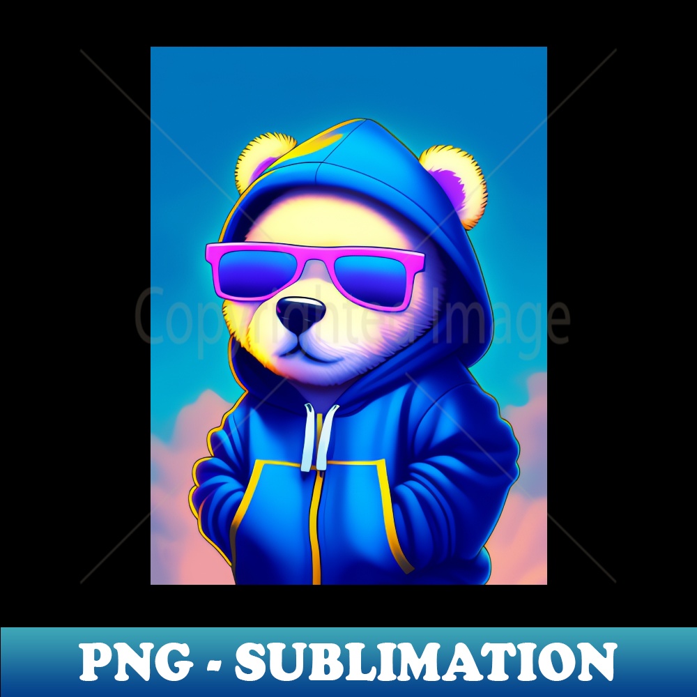 Cute Cool Teddy Polar Bear Wearing sunglasses - Creative Sub | Inspire ...