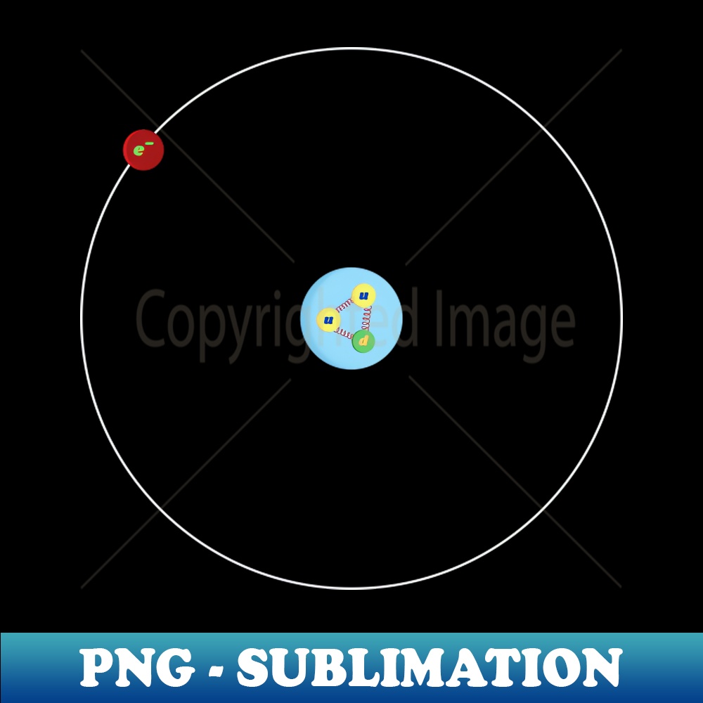 Hydrogen atom with proton made of quarks physics and science | Inspire ...
