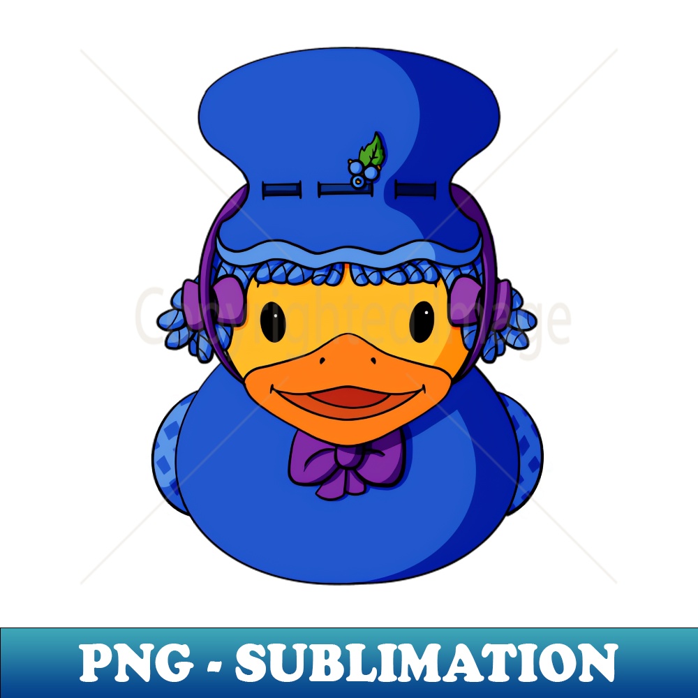 Blueberry Muffin Rubber Duck - Signature Sublimation PNG Fil - Inspire ...