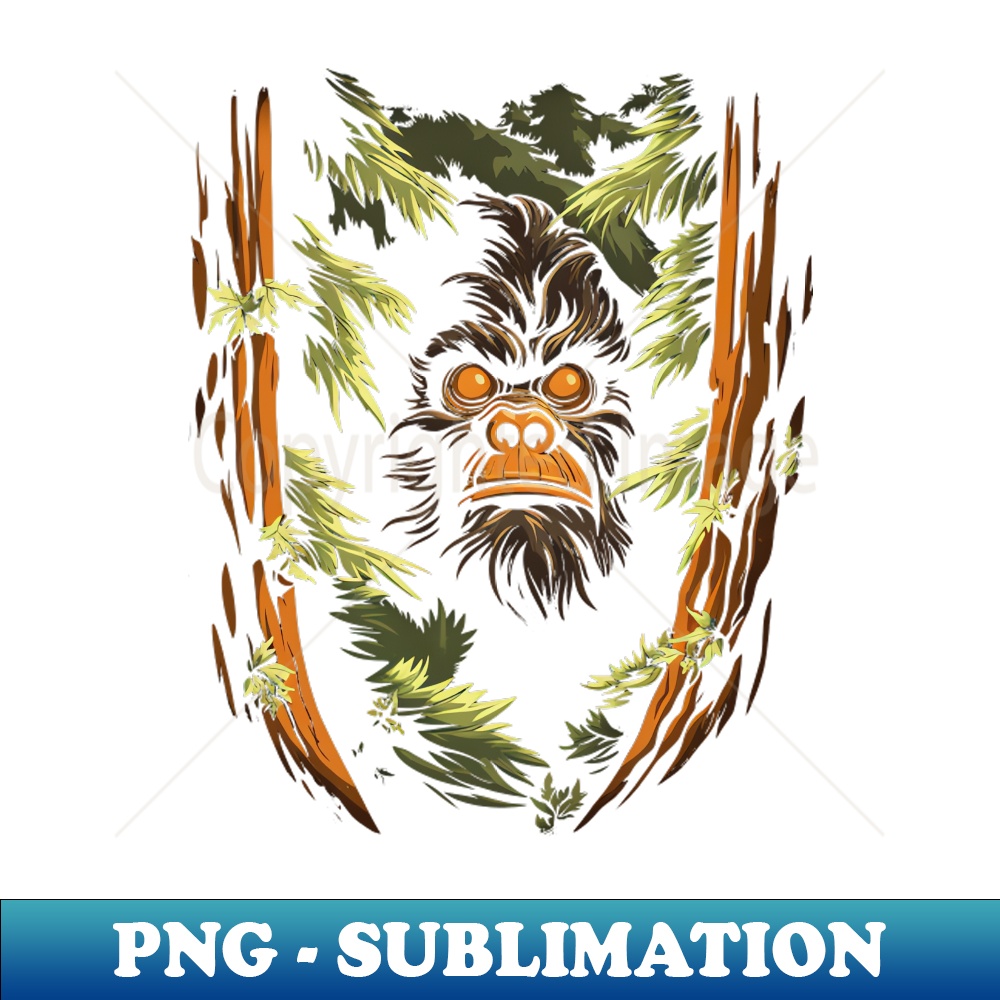 Sasquatch Playing Hide And Seek Bigfoot - PNG Transparent Su | Inspire ...