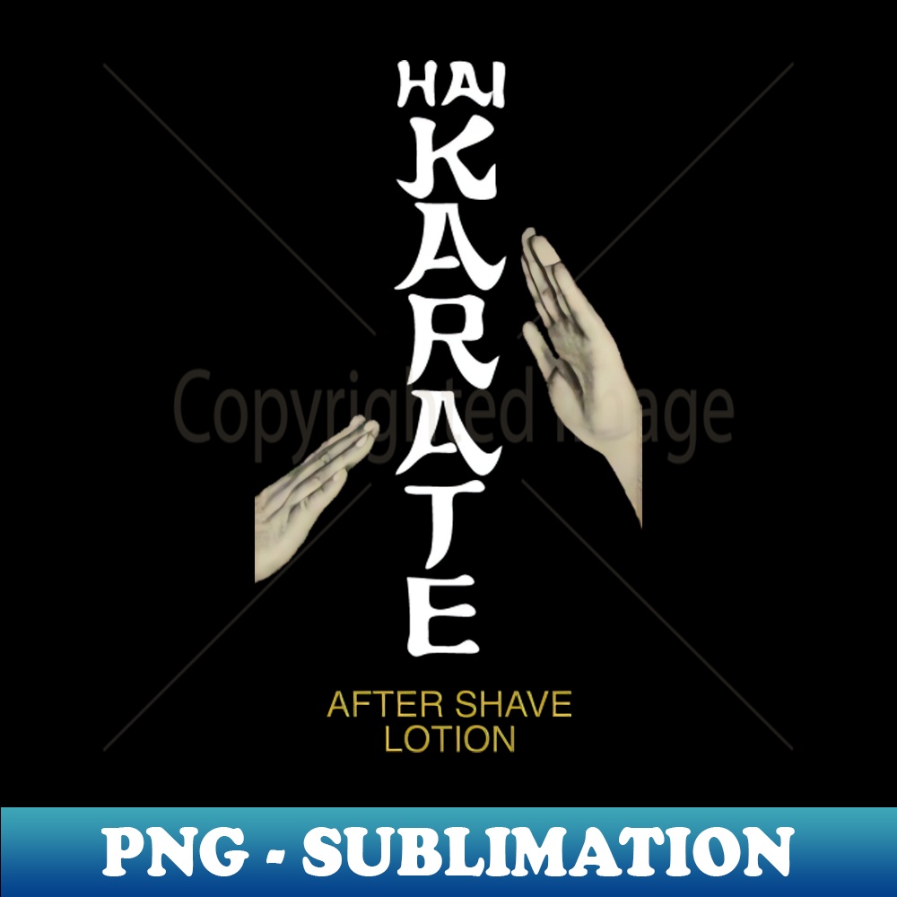 Hai Karate After Shave Lotion - Unique Sublimation PNG Down | Inspire ...
